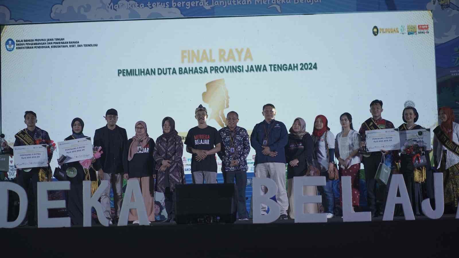 Gemilang Dani Saputra dan Olivia Firdaus Menangi Pemilihan Duta Bahasa ...