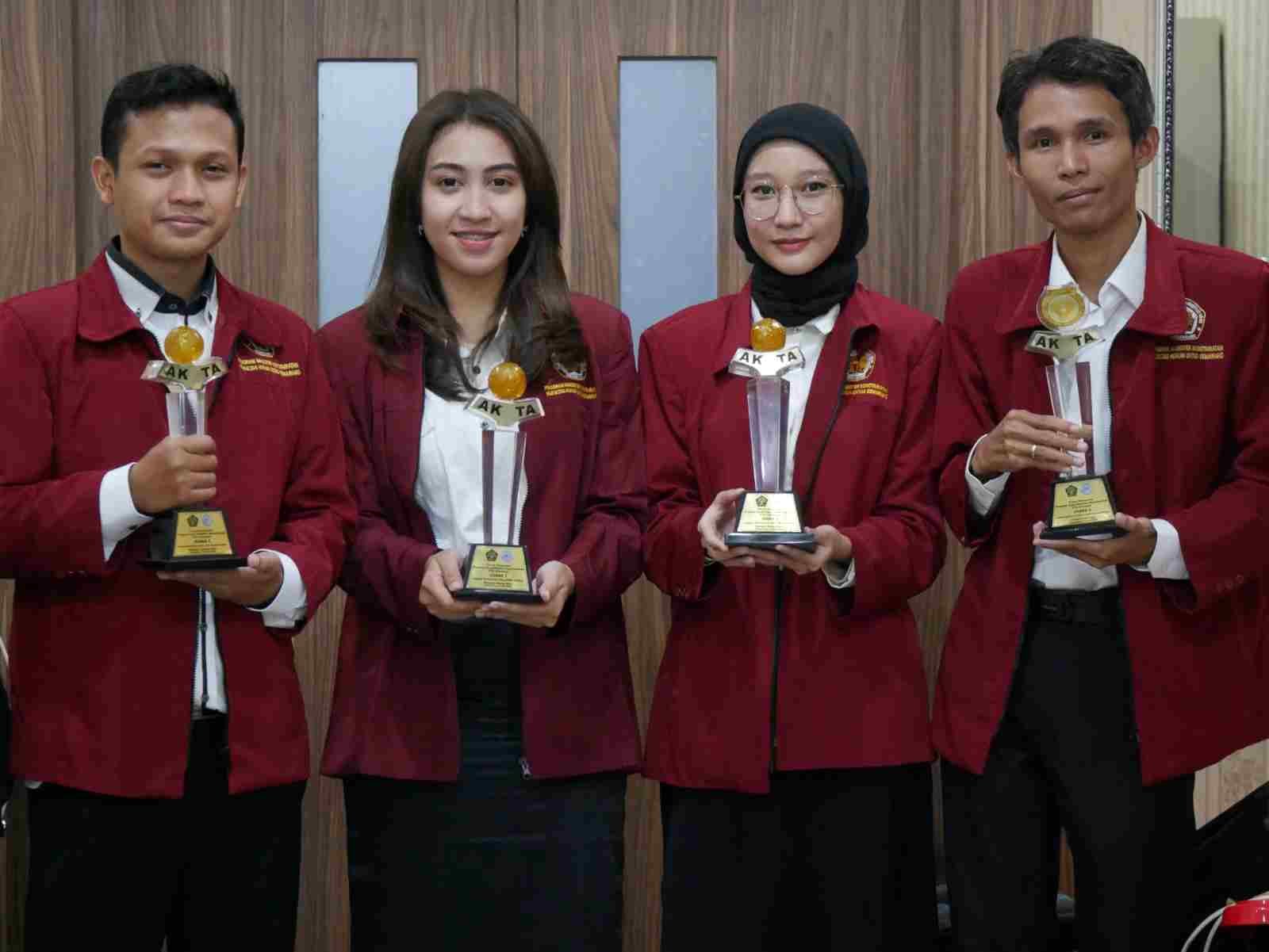 Tim Mahasiswa Untag Semarang Borong 4 Juara pada Lomba Kenotariatan