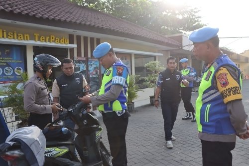 Dukung Operasi Keselamatan Candi 2025, Sipropam Polres Demak Laksanakan Gaktibplin Anggota