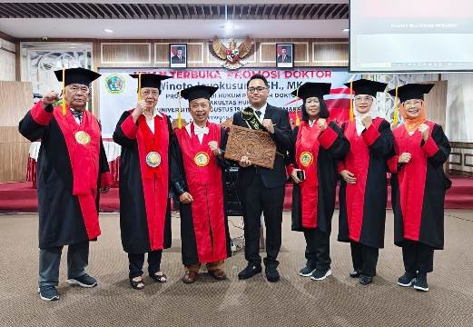 Winoto Joyokusumo Raih Doktor di Untag Semarang, Usai Temukan Urgensi ...